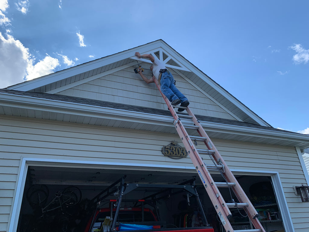 Center Drop PVC Craftsman Pediment Decor - GPF – PVCMillwork.com