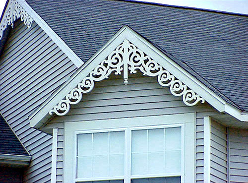 Extended PVC Gingerbread Gable Trim - GDA – PVCMillwork.com